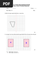 Grade 8 Bearings Worksheet | PDF | Angle | Geometry