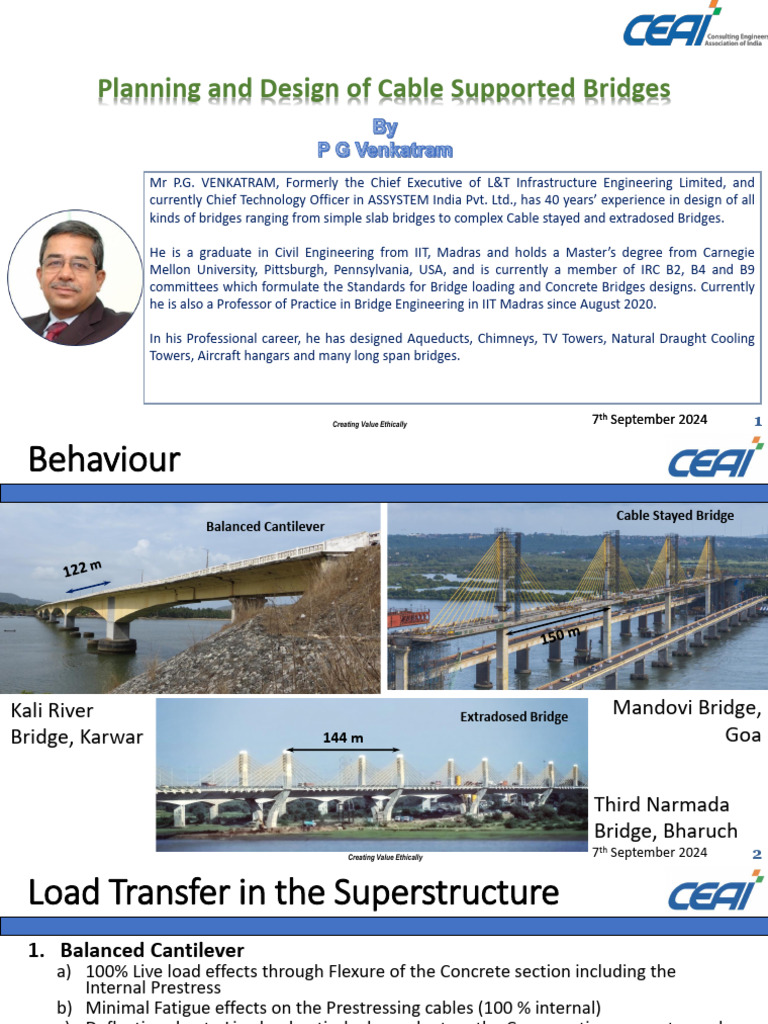 Lecture#3 & 4-PGV - PLanning and Design of EDB | PDF | Bridge | Transport Buildings And Structures