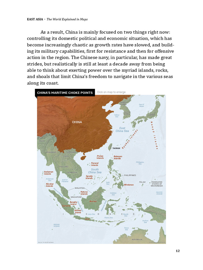 China Choke Points | PDF