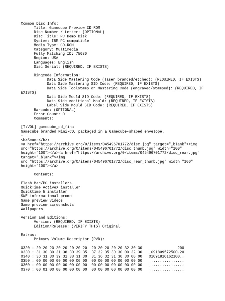 !submission Info | PDF | Cd Rom | Computer Hardware