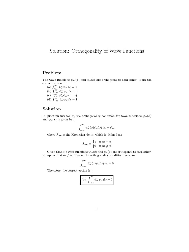 Qm Makaut Solved Part1 | PDF | Uncertainty Principle | Schrödinger Equation