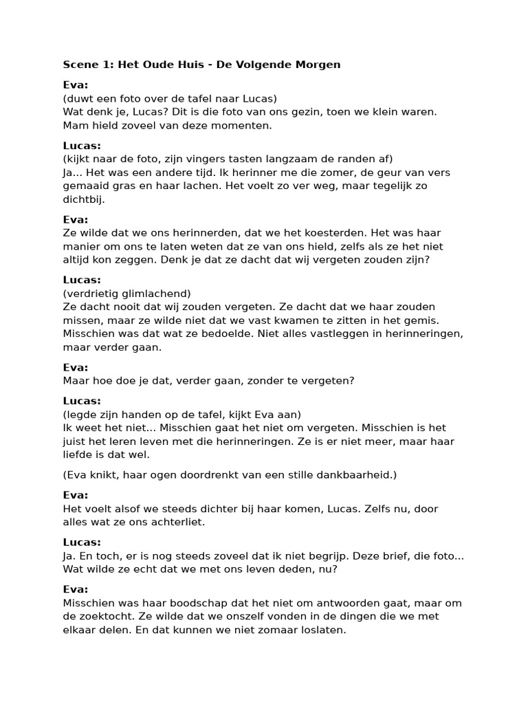 random script scene 1 deel 3 | PDF