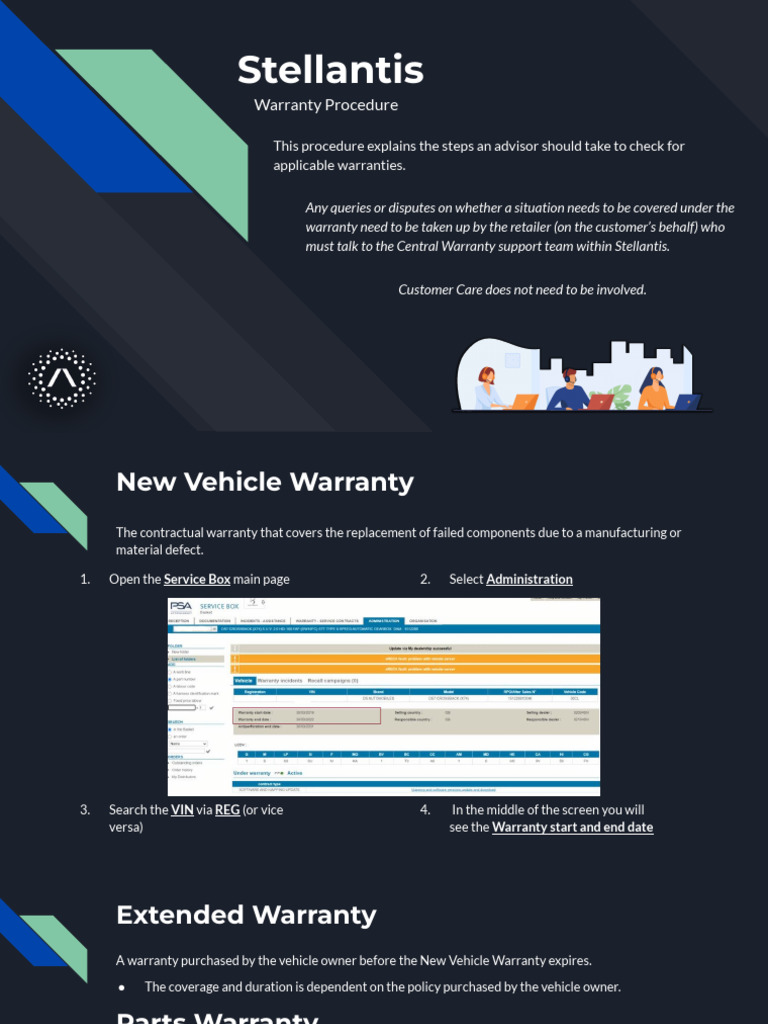 Stellantis - Warranty Procedure | PDF