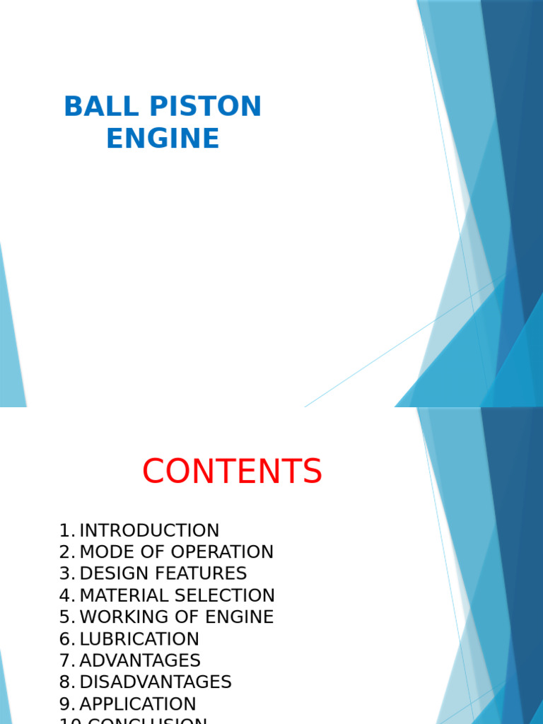 Ball Piston Engine | PDF | Internal Combustion Engine | Piston