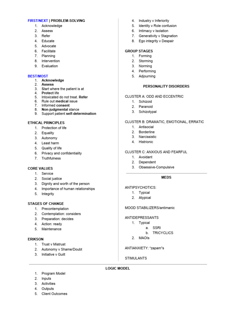 LMSW Exam | PDF | Social Work | Human Body