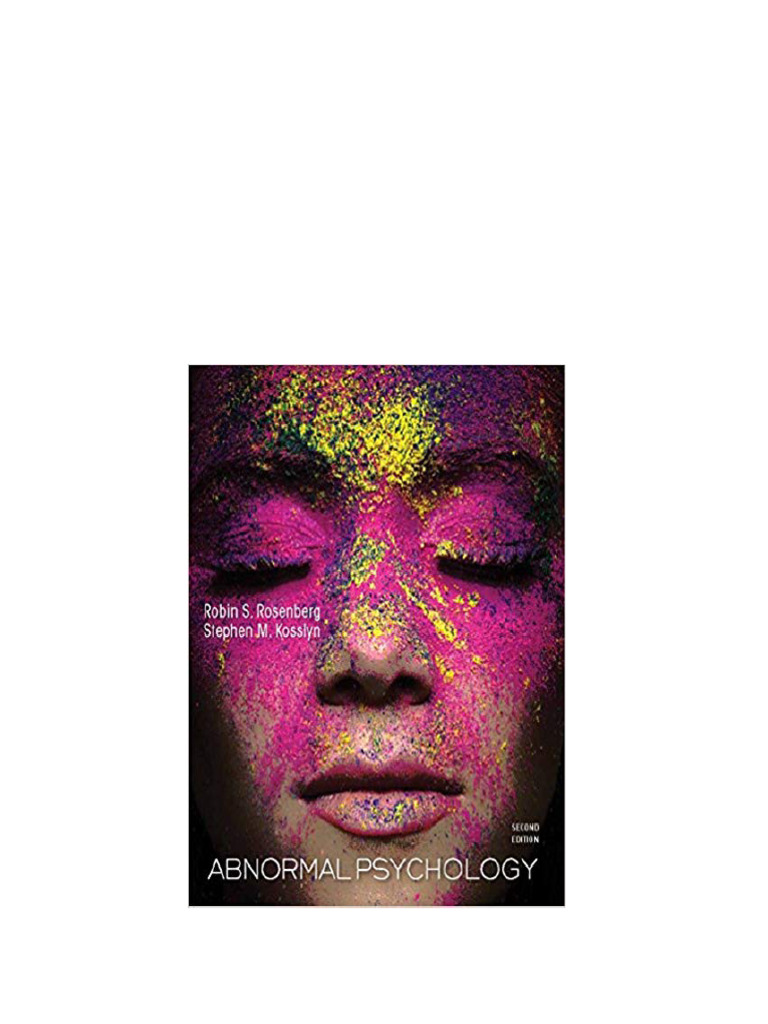 (Ebook PDF) Abnormal Psychology 2nd Edition by Robin S. Rosenberg ...