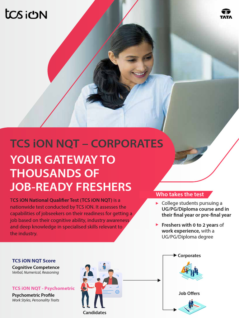 TCS iON NQT Corporates Brochure | PDF | Recruitment