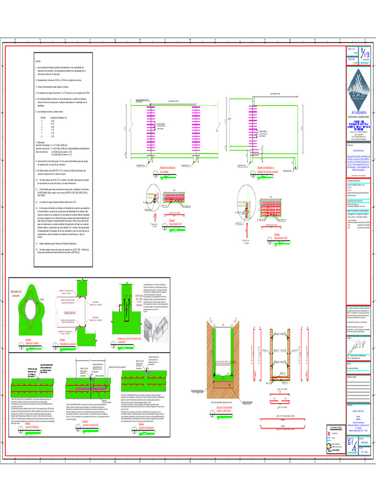 Est - Canal-Box - Culvert - Morcillas 1-9 | PDF | edificio | Materiales de construcción