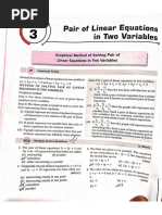 Pair of Linear Equations in Two Variables Class 10 Worksheet Maths ...