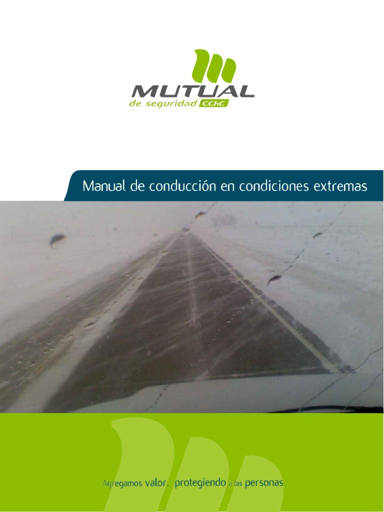 Manual de Conduccion en Condiciones Adversas | PDF