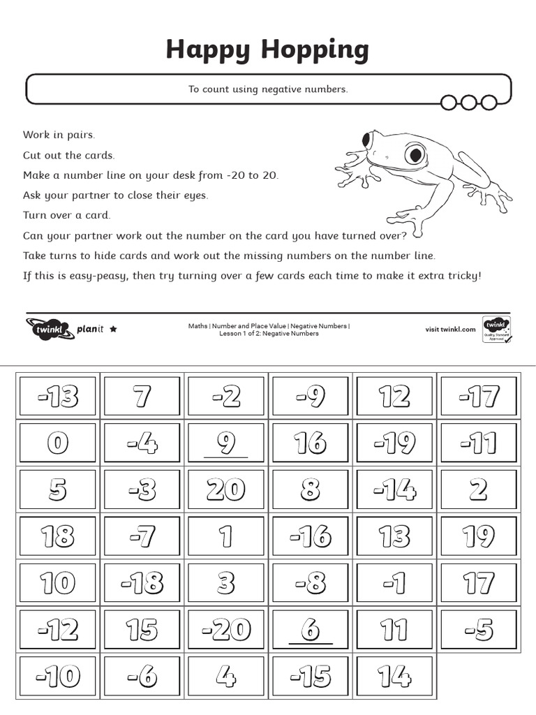 Differentiated Happy Hopping Activity Sheets | PDF | Mathematics | Numbers