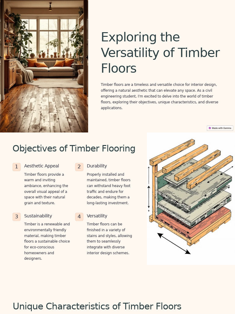 Exploring-the-Versatility-of-Timber-Floors | PDF | Lumber | Wood