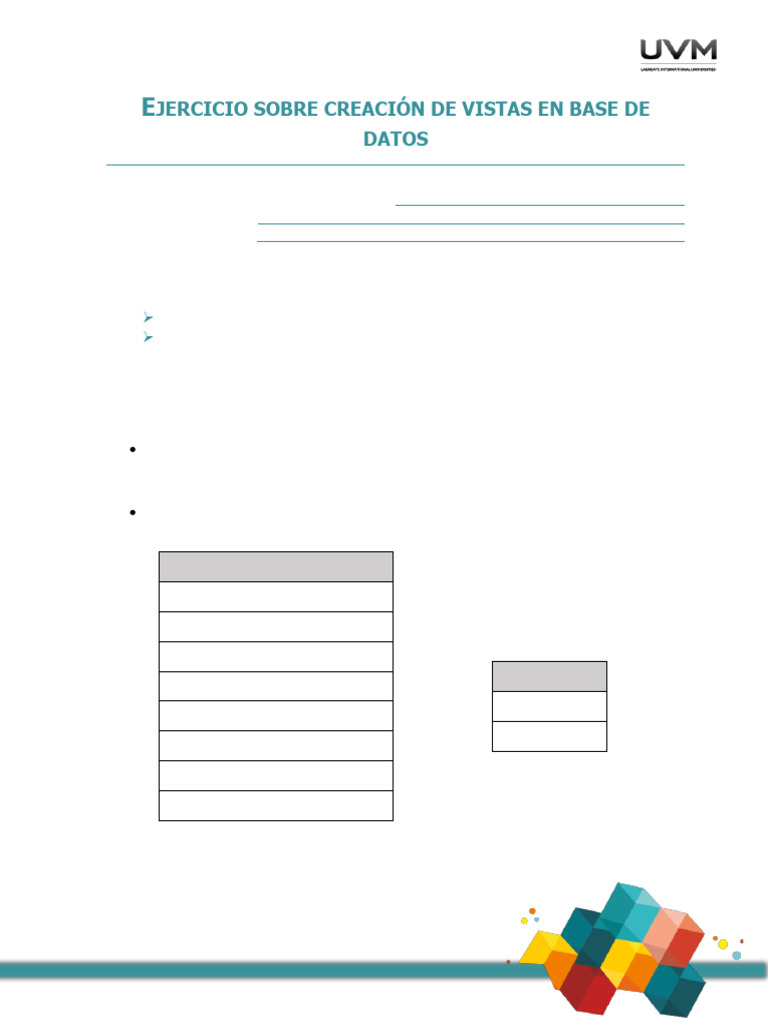 A6 MVM Ejercicios | PDF | Bases de datos | SQL