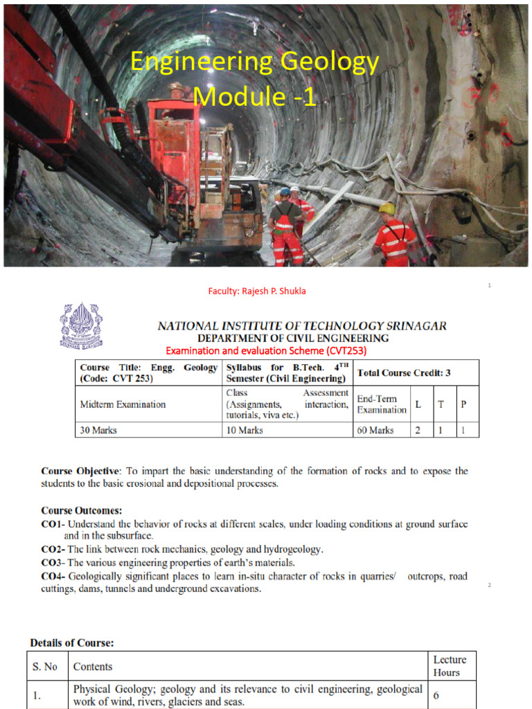 Introduction to Engineering Geology | PDF | Erosion | Shoal