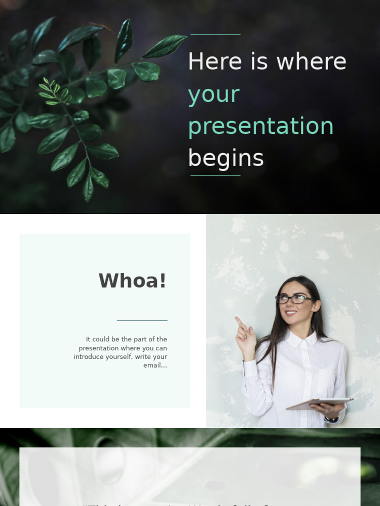 Green Botanical by Slidesgo | PDF | Planets | Solar System