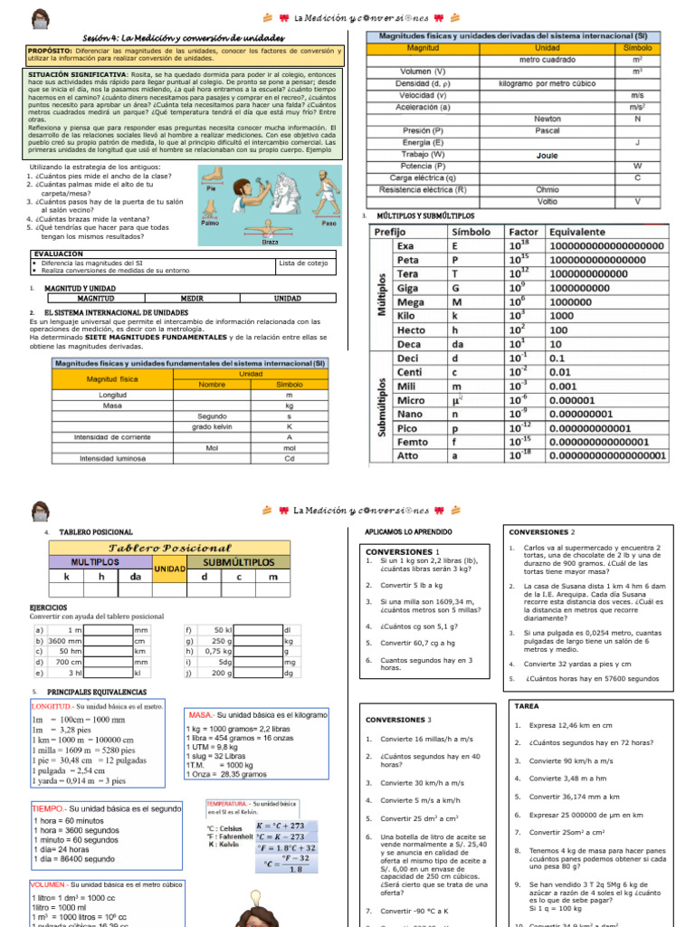 4 Mediciones | PDF | Metrología | Cantidades fisicas