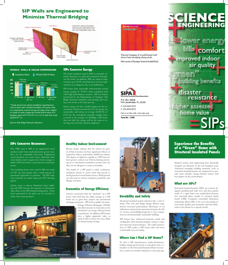 Benefits of Structural Insulated Panels | PDF | Building Insulation ...