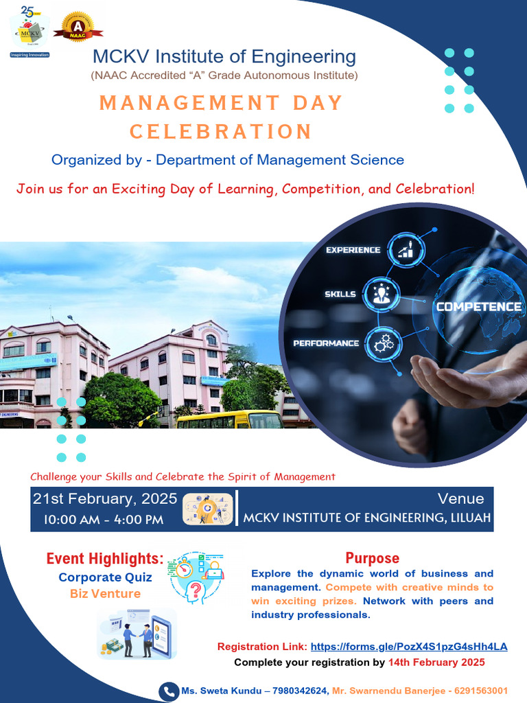 National Management Day 2025 Celebration | PDF