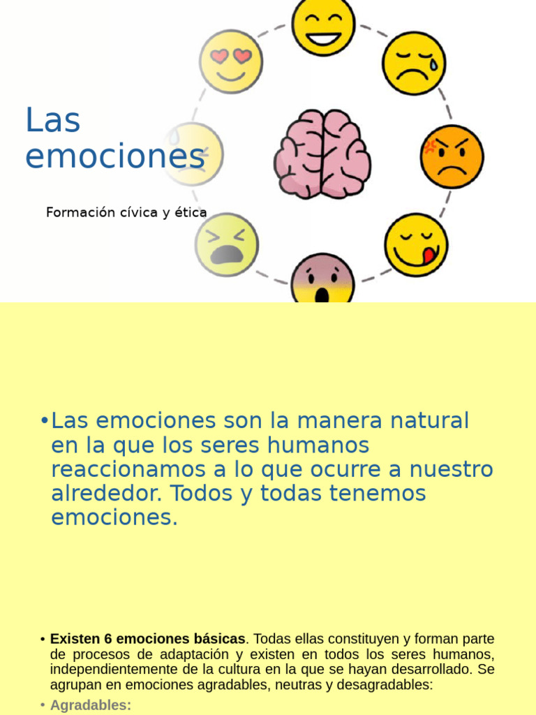 Las Emociones | PDF