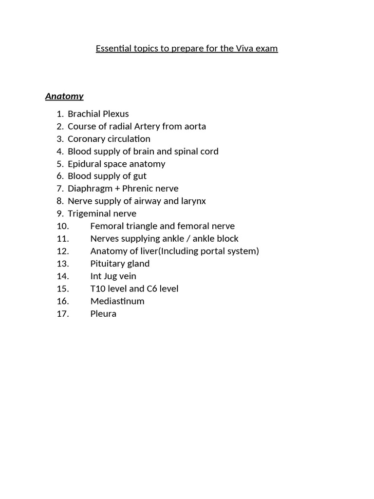 Essential Basic Sciences Topics | PDF | Heart | Anesthesia