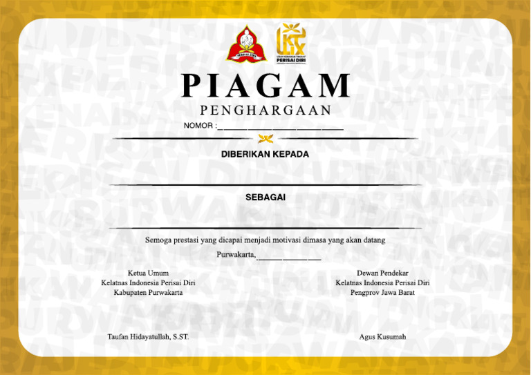 Desain Piagam | PDF