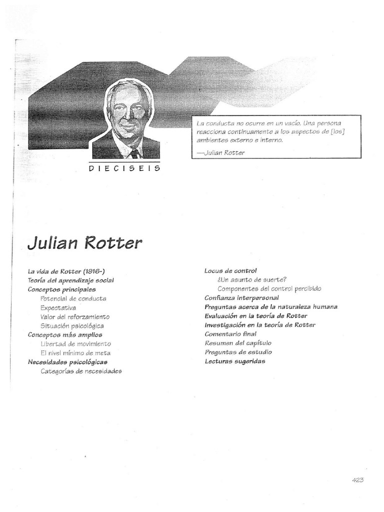 Lectura 7. Rotter | PDF