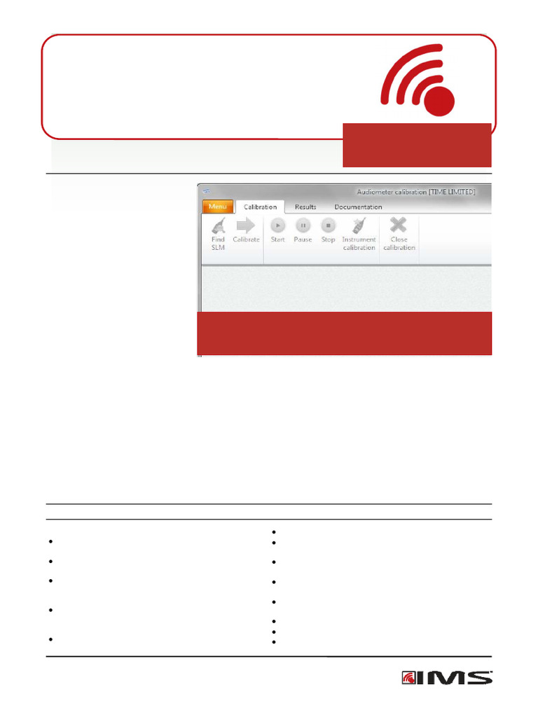 silo.tips_audiometer-calibration-software-i714 | PDF | Calibration ...