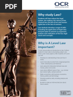 Aqa A Level Law Specification | PDF | Manslaughter | Precedent