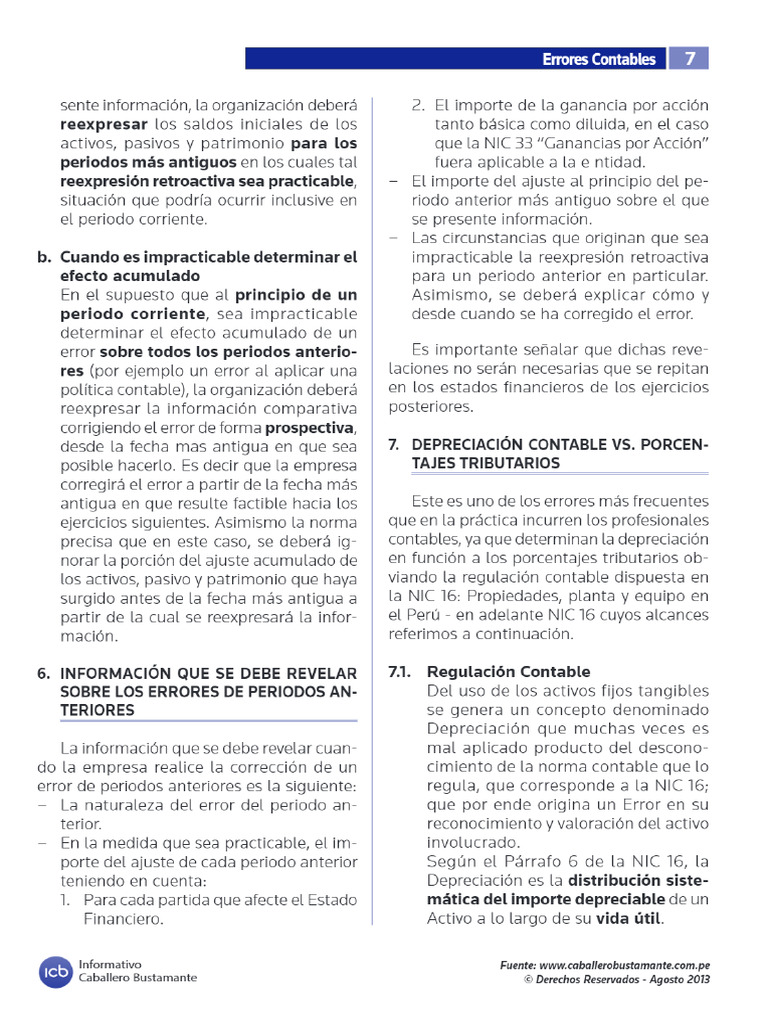 Libro - Errores Contables OP5 | PDF