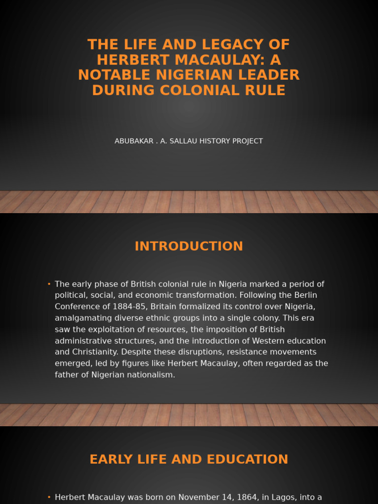 History Project | PDF | Nigeria | Nationalism