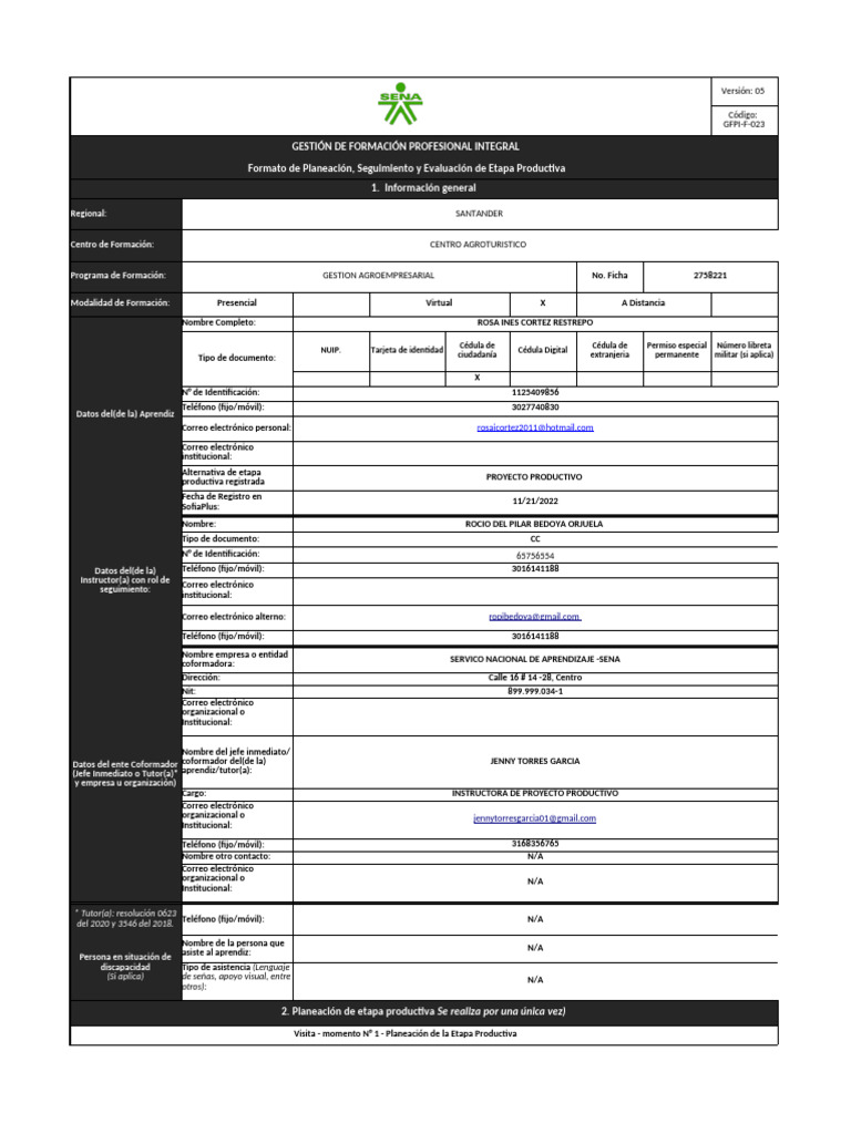 Rosa Ines Cortez Restrepo | PDF
