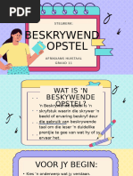 Hoe Om N Opstel Te Skryf | PDF