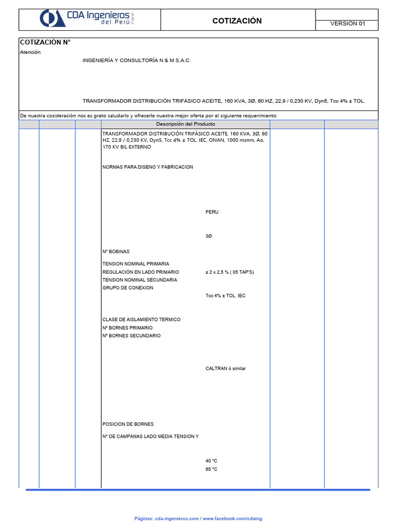 Cda-8347-A.03.2025-Ingeniería y Consultoría N & M S.A.C. | PDF ...