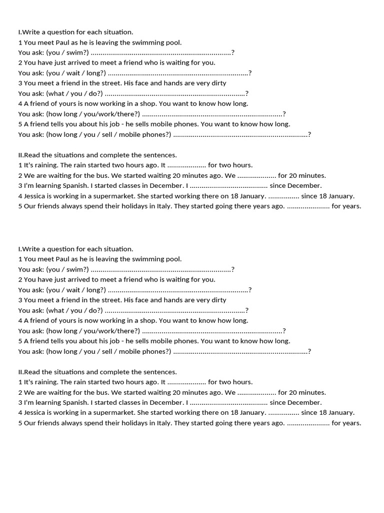 Adverbs in Present Perfect Continuous Tense | PDF