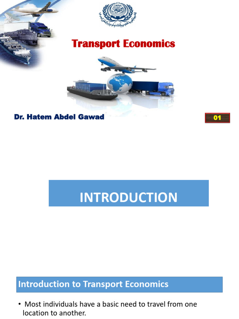 Overview of Transport Economics | PDF | Transport | Microeconomics