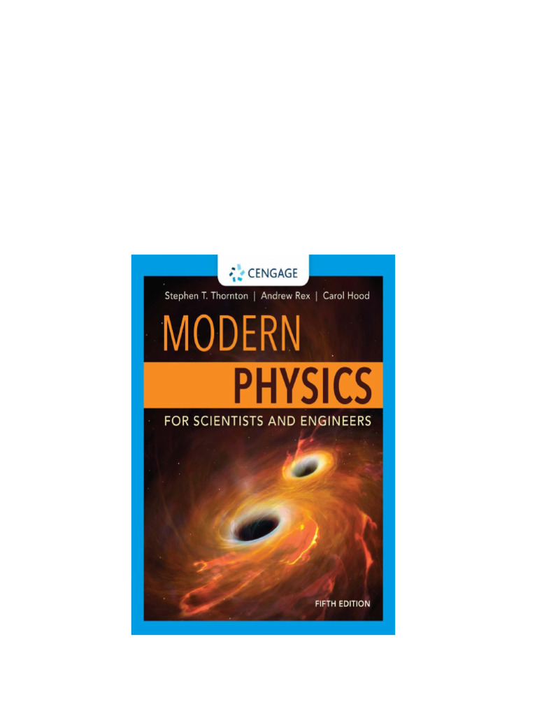 Modern Physics For Scientists and Engineers 5th Edition Stephen Thornton & Andrew Rex - Ebook ...