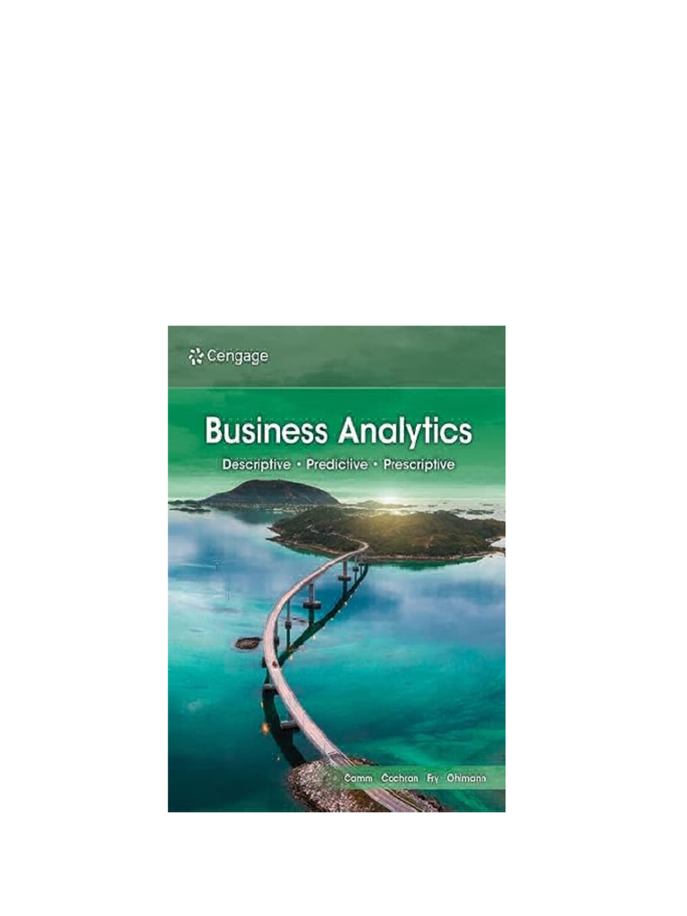 Business Analytics, 5e 5th Edition Jeffrey D. Camm - Ebook PDF PDF Download | PDF | Regression ...