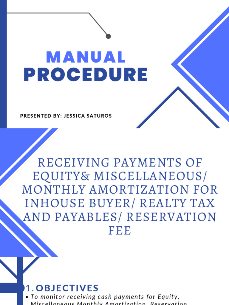 Payment Processing Procedures Manual | PDF | Receipt | Banks