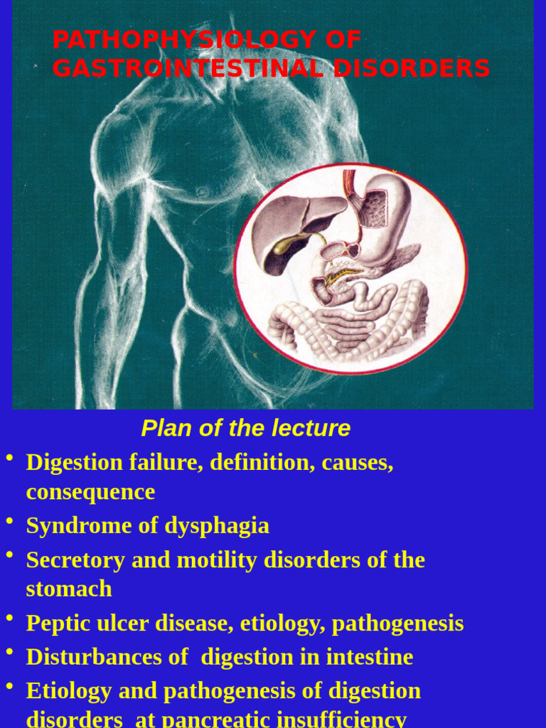 Gastrointestinal Disorders Pathophysiology | PDF | Pancreas | Stomach