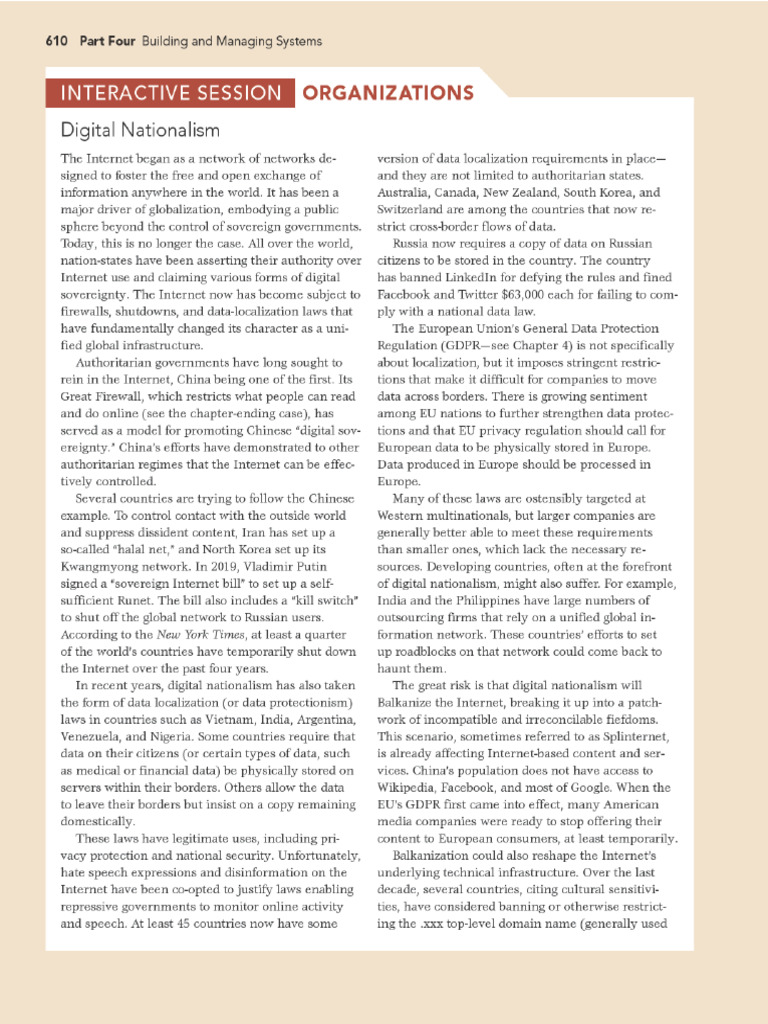 AIS Final Case Study 3 | PDF