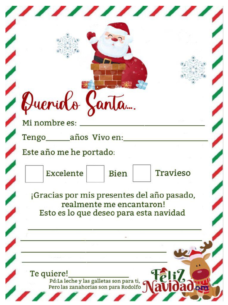Carta A Santa | PDF
