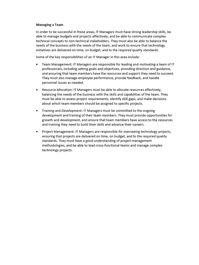 Managing People | PDF