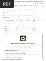 Microsoft Activation Scripts | PDF | Software | Microsoft Software