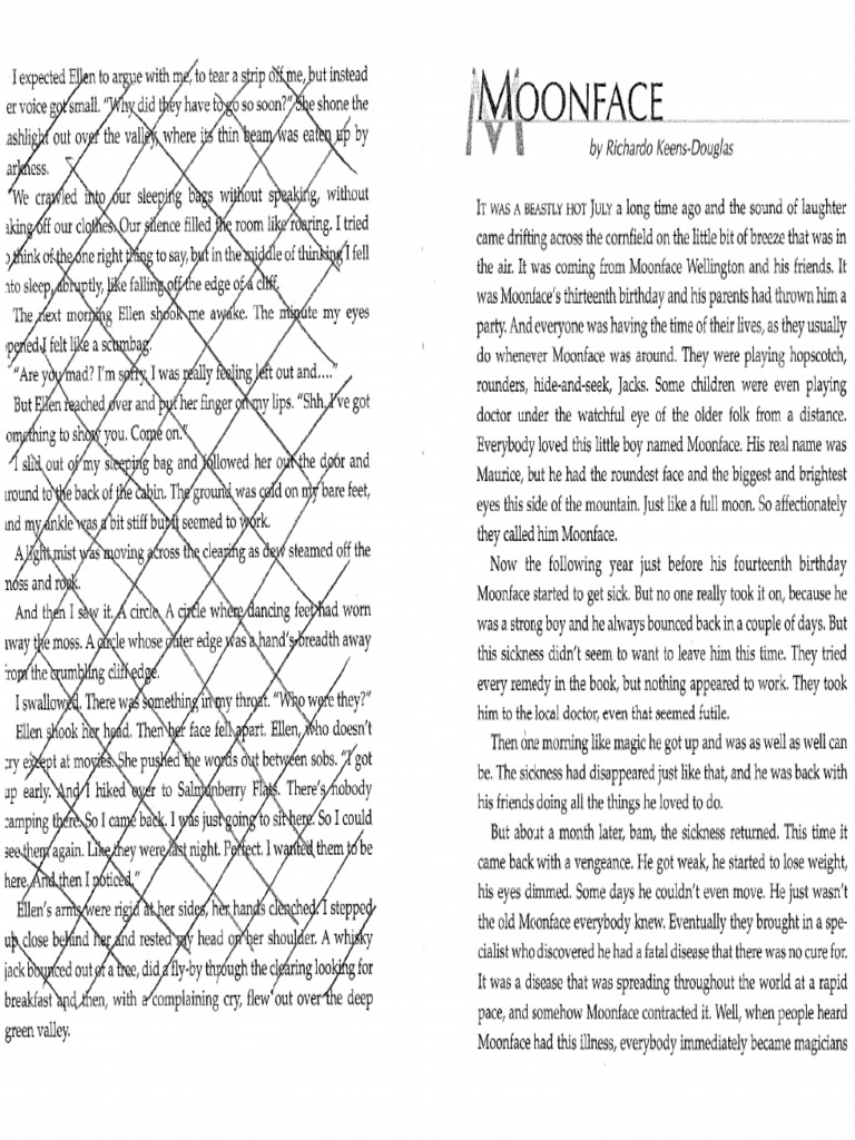 Short Story-Moonface | PDF