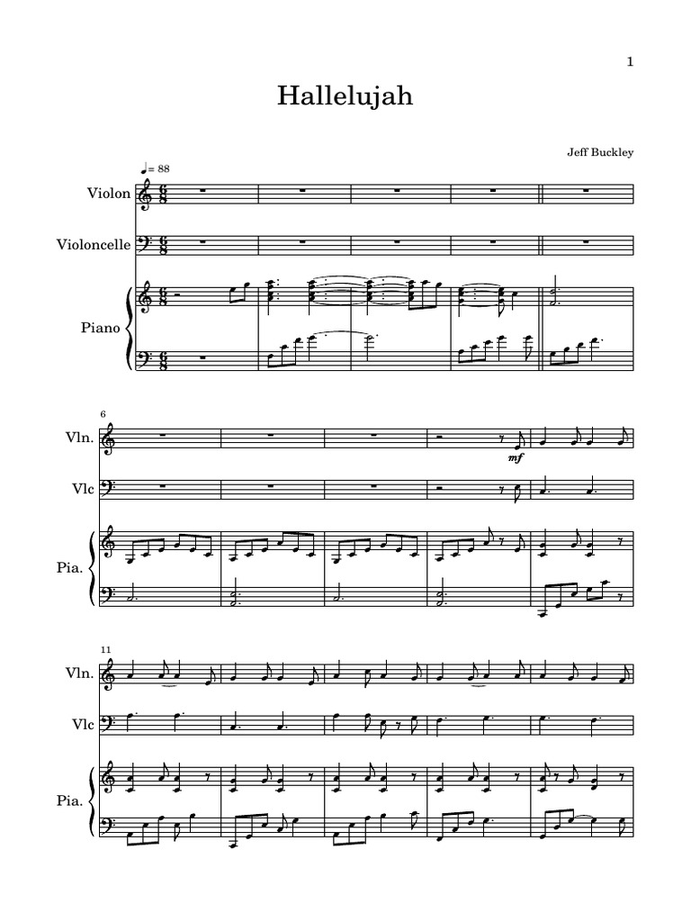 Hallelujah | PDF