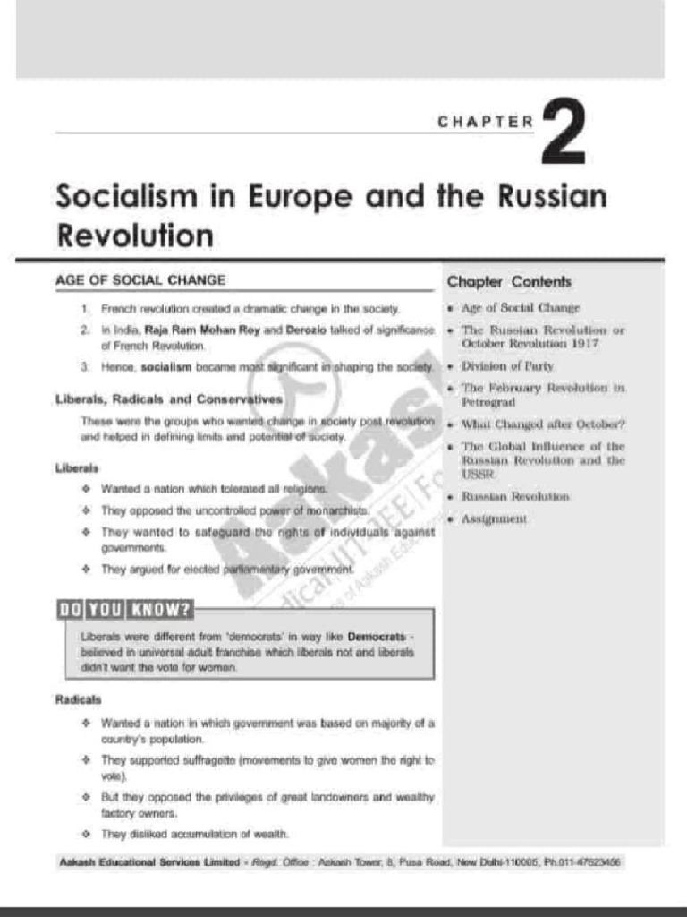 Socialism and Russian Revolution | PDF | Bolsheviks | Vladimir Lenin