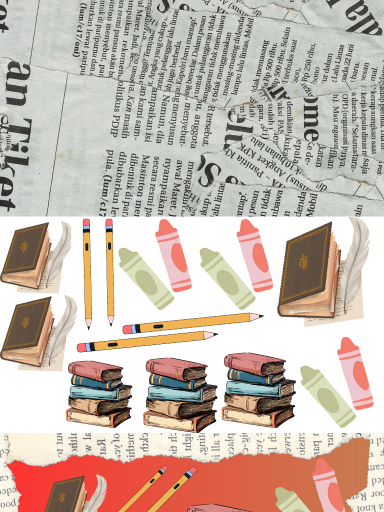 Brown Vintage Scrapbook Zoom Virtual Background | PDF