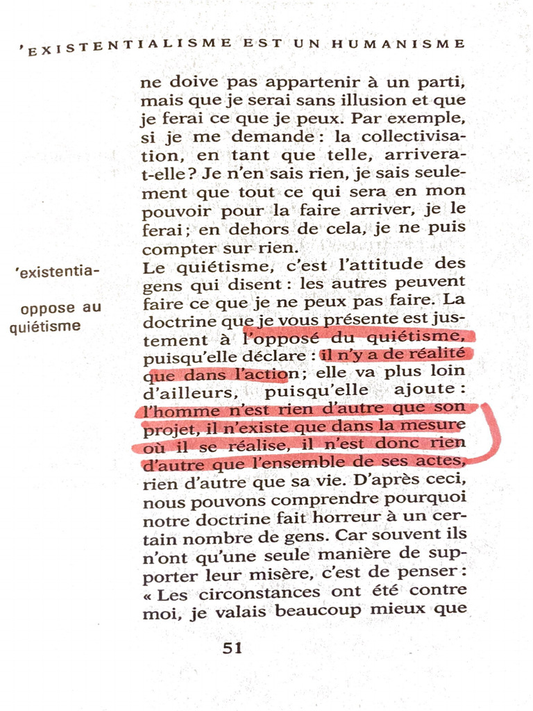 L'Existentialisme | PDF