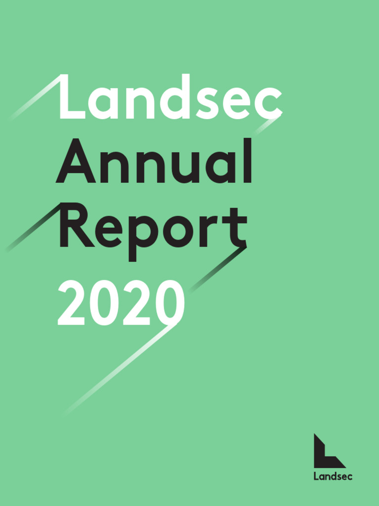 Landsec 2020 Annual Report Summary | PDF | Sustainability | Economies
