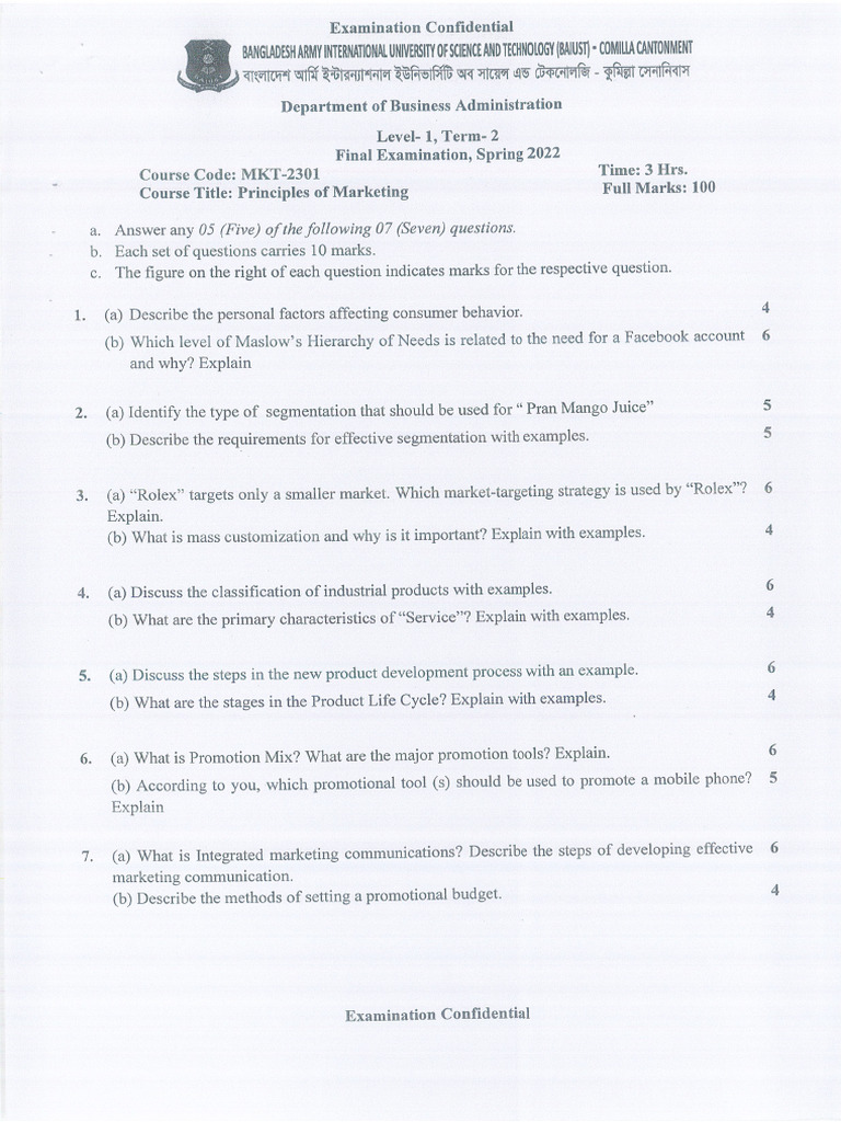 DBA 1-2 Spring 2022 | PDF